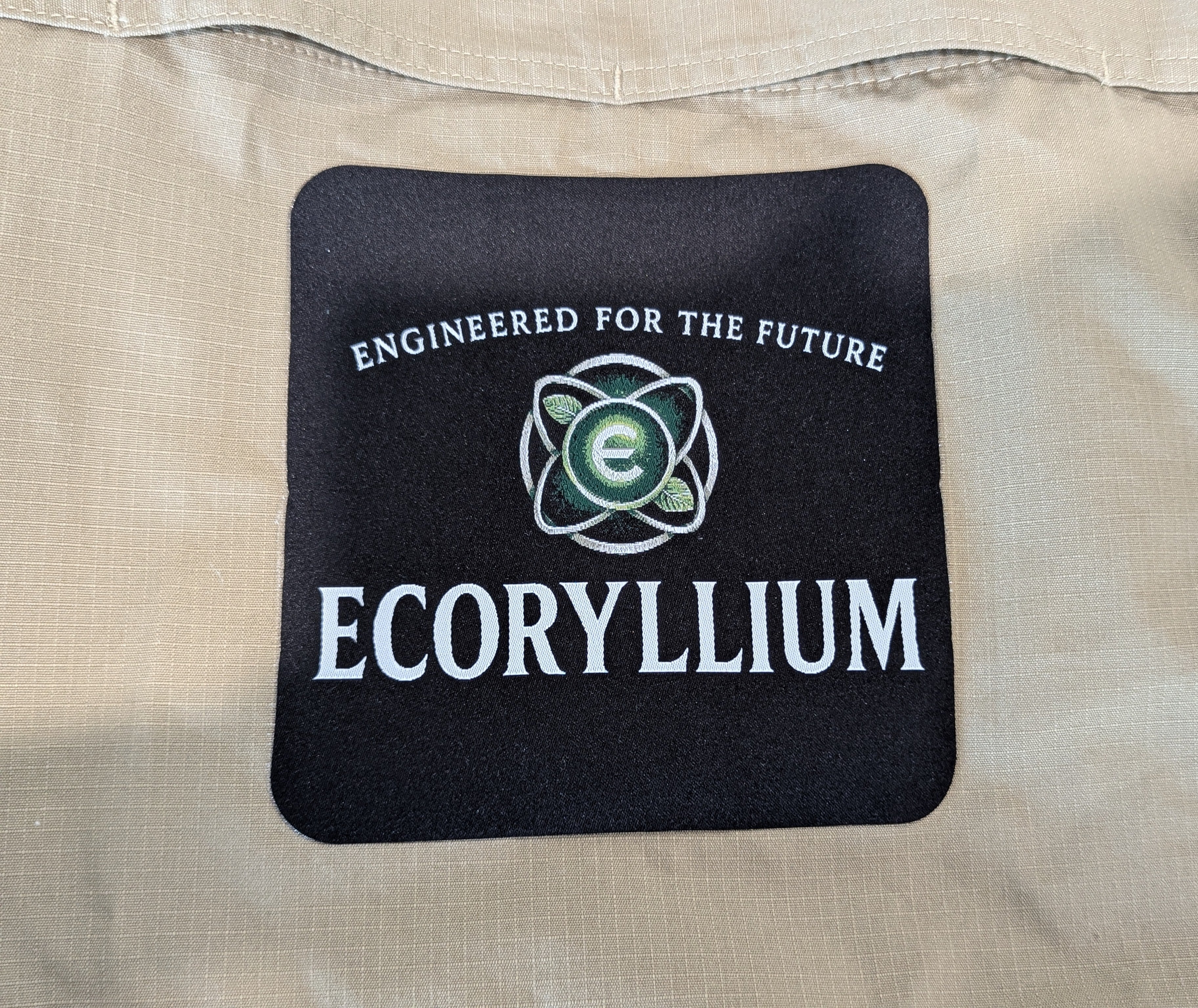 Ark Genesis™ Iron-On Embroidered Patch – Engineered for the Future - E